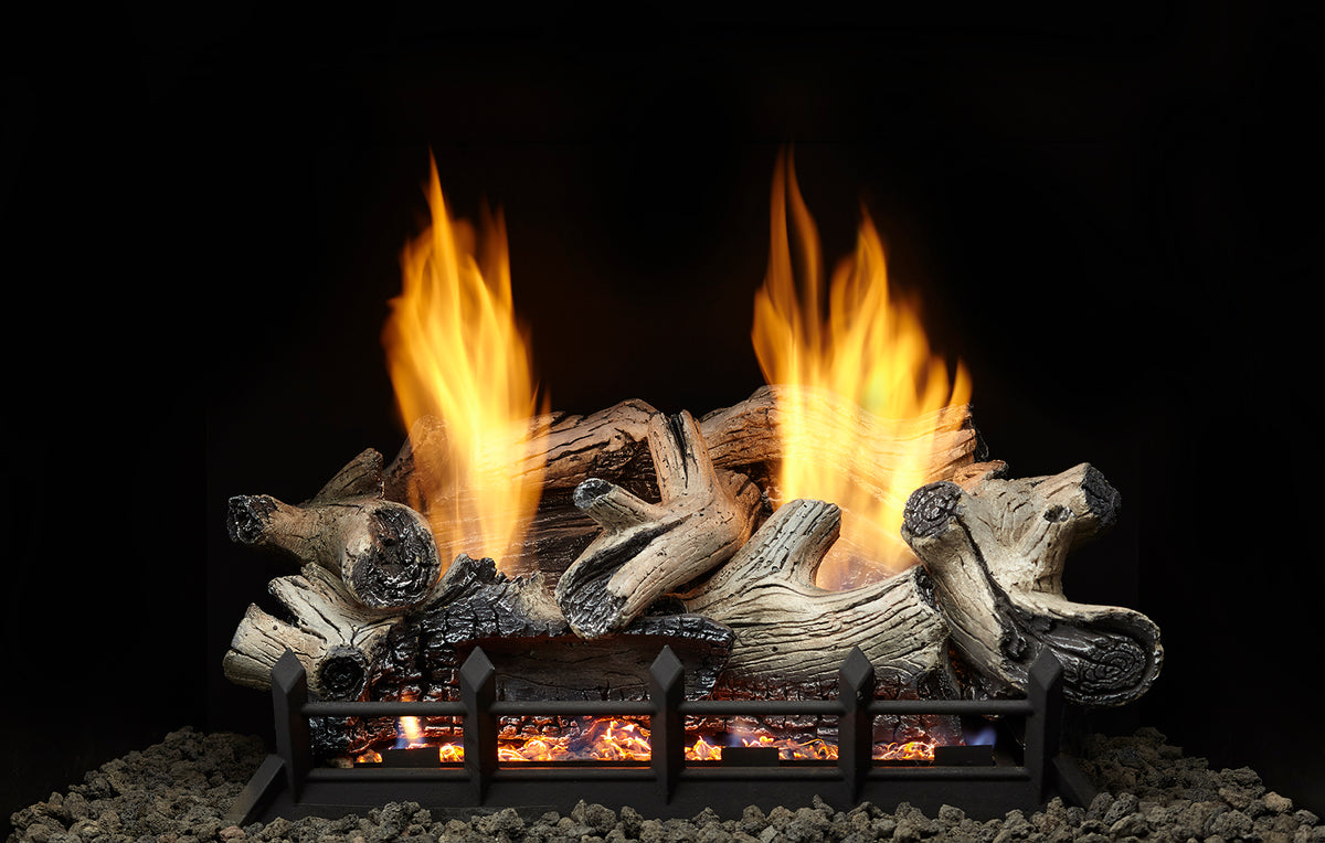 Monessen 18" Beachcomber 6-Piece Burncrete Log Set (Logs Only ...